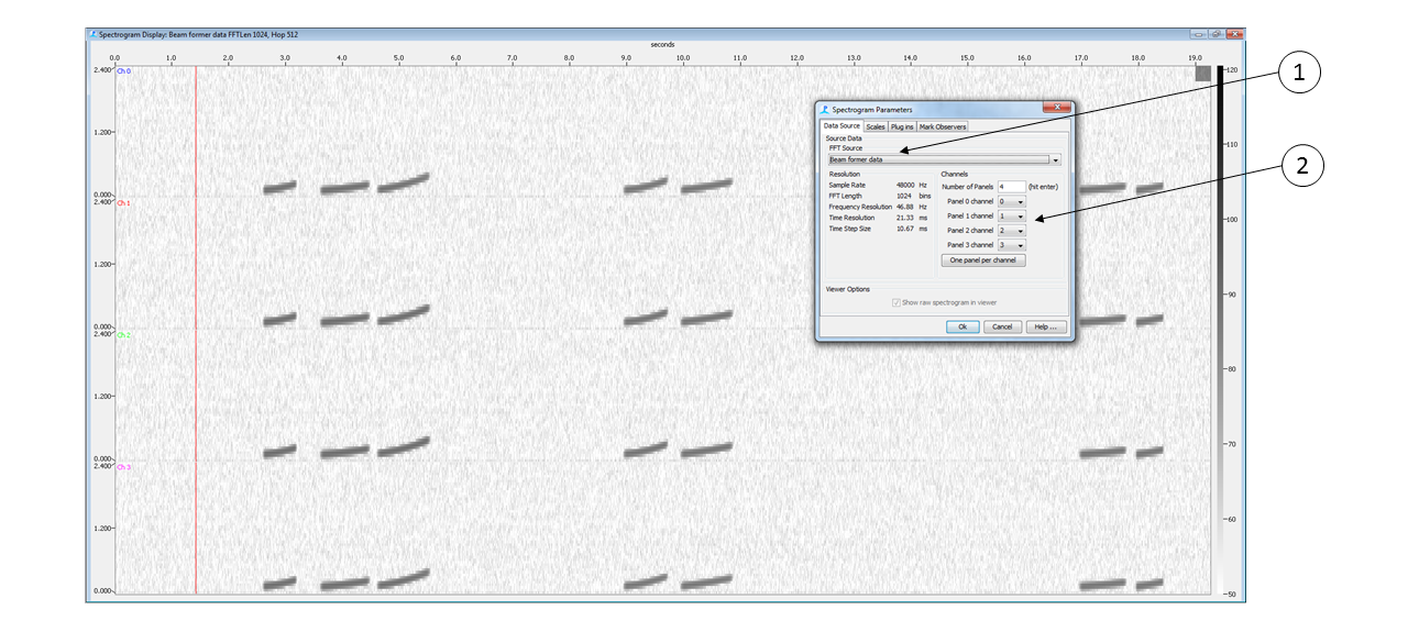 Beamformer Output – PAMGuard Help